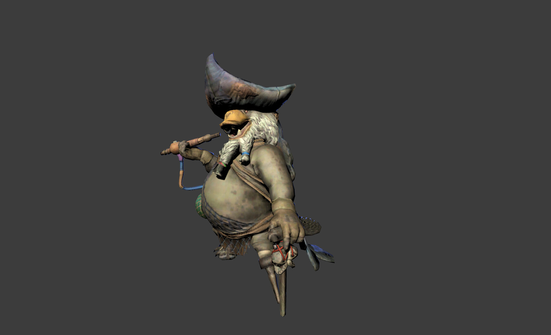 ArtStation - Pirate Duck Chief Mutant | Game Assets