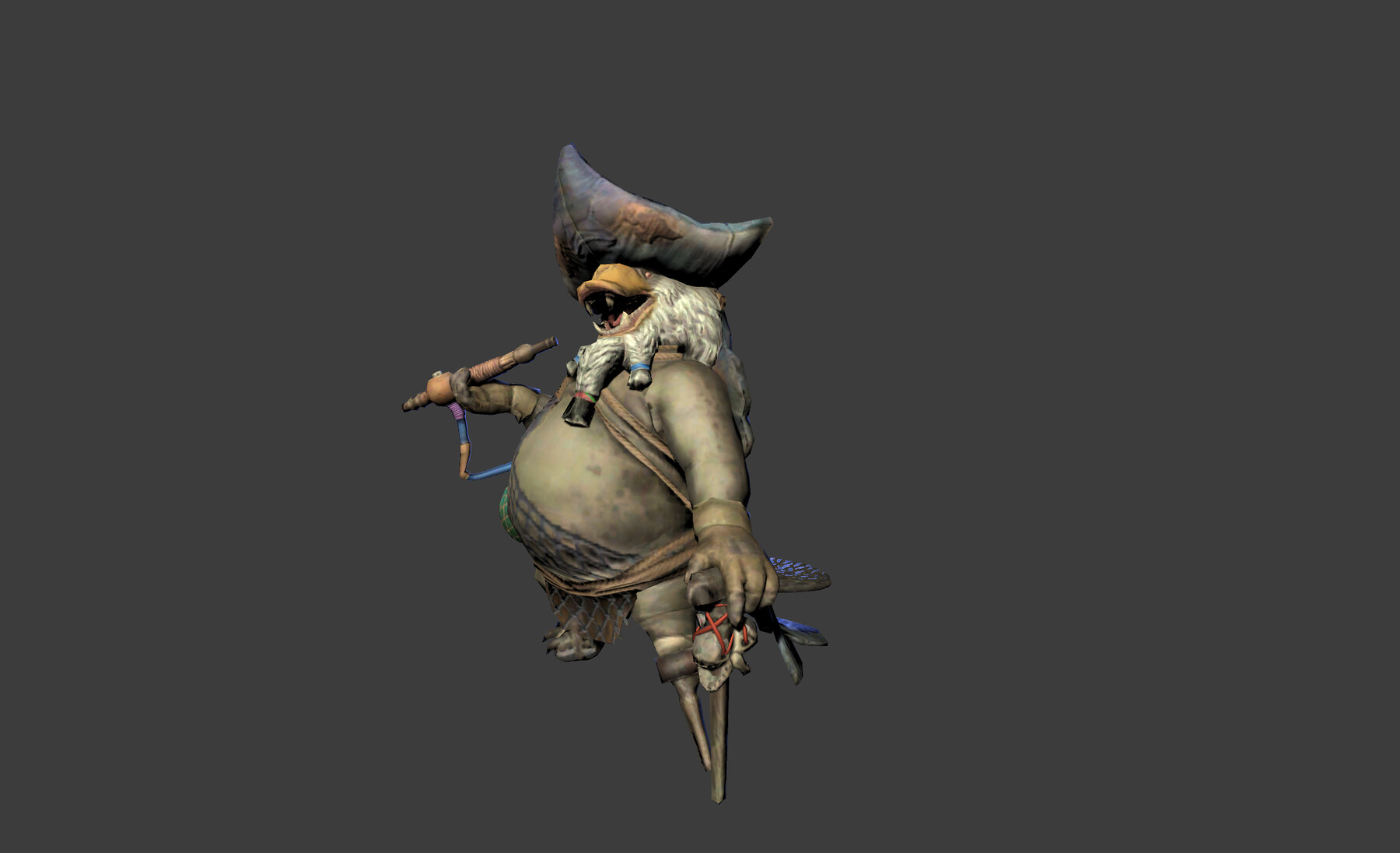 ArtStation - Pirate Duck Chief Mutant | Game Assets
