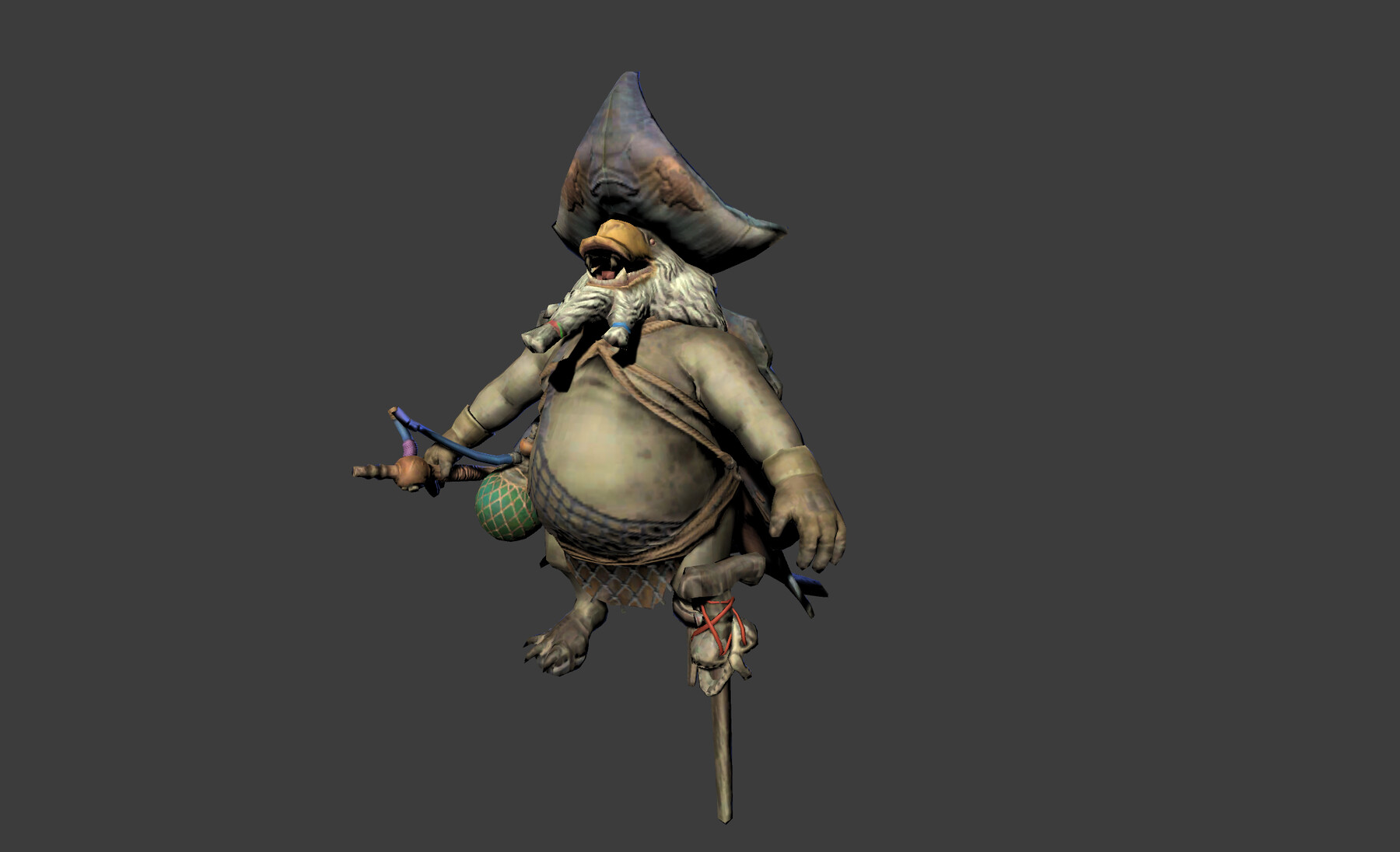ArtStation - Pirate Duck Chief Mutant | Game Assets