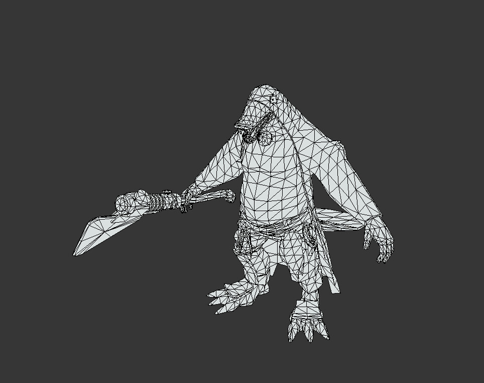 ArtStation - Duck Fighter Warrior | Game Assets