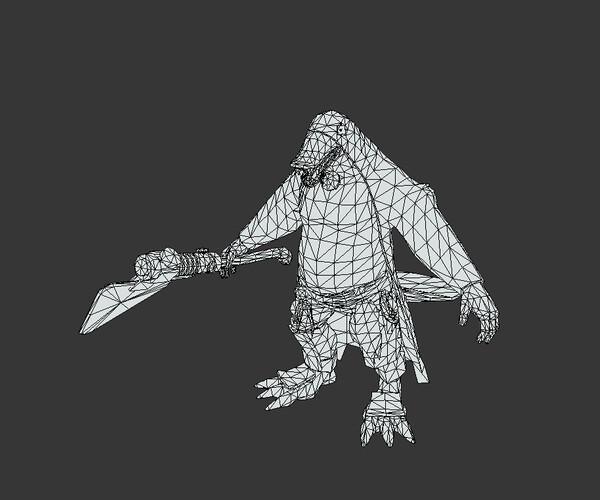 ArtStation - Duck Fighter Warrior | Game Assets