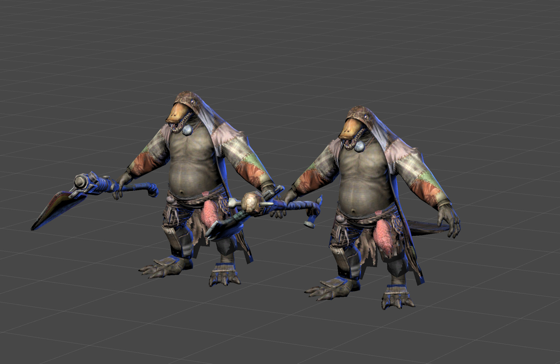 ArtStation - Duck Fighter Warrior | Game Assets