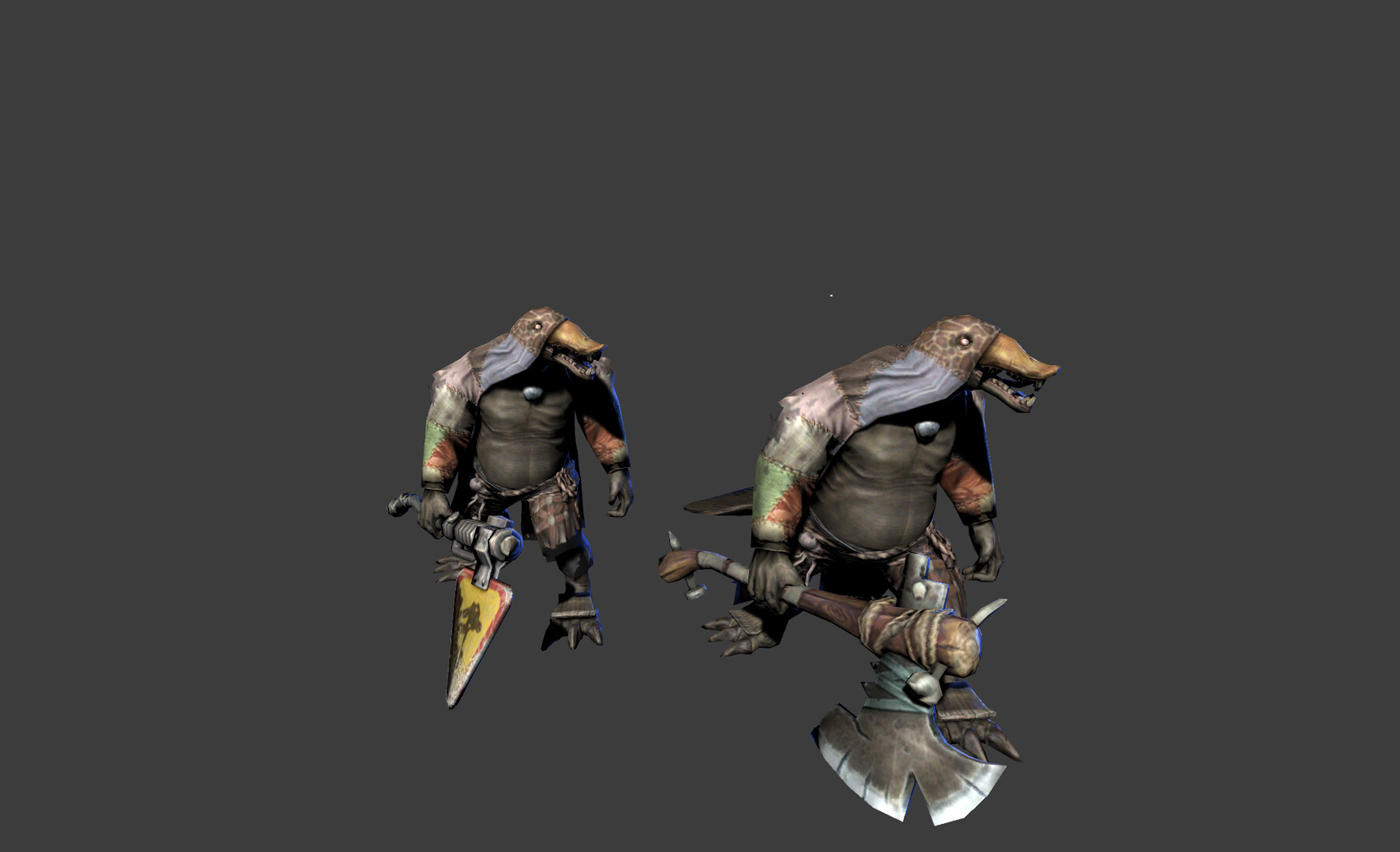 ArtStation - Duck Fighter Warrior | Game Assets