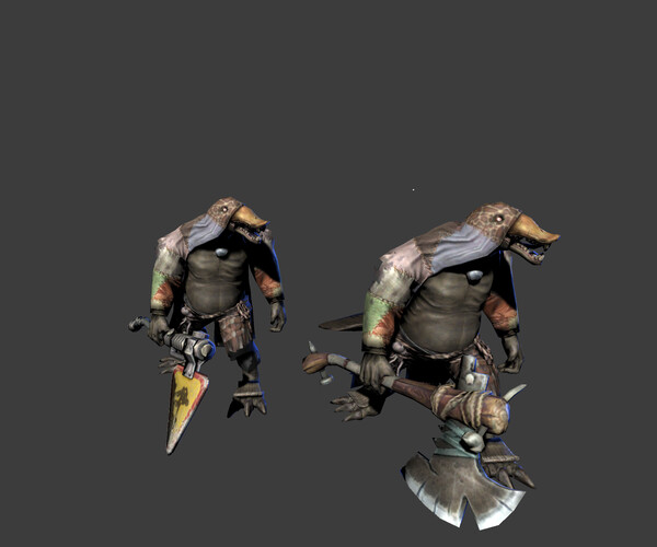 ArtStation - Duck Fighter Warrior | Game Assets