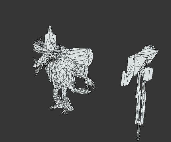 ArtStation - Duck Worker Mutant | Game Assets