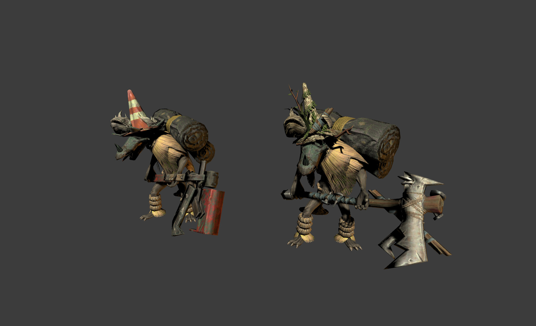 ArtStation - Duck Worker Mutant | Game Assets