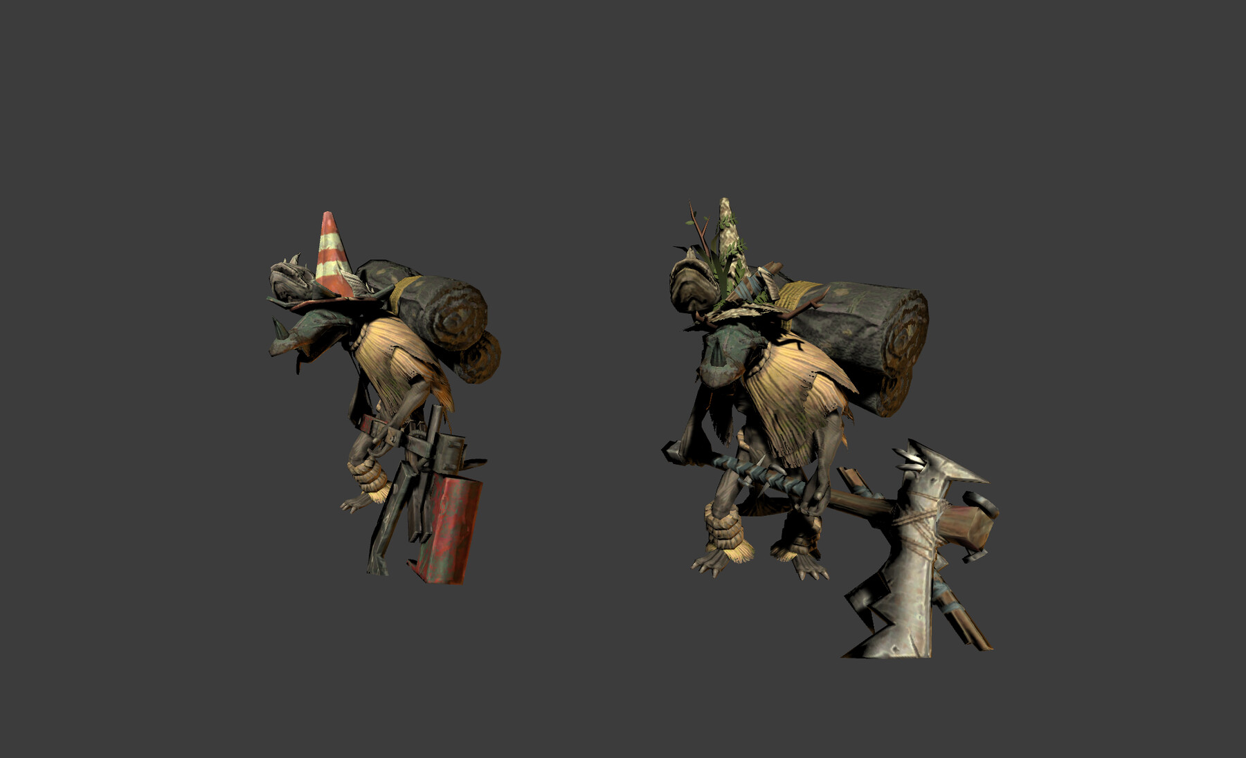 ArtStation - Duck Worker Mutant | Game Assets