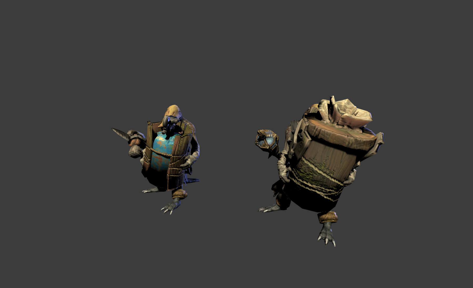 ArtStation - Duck Worker Mutant Alien | Game Assets