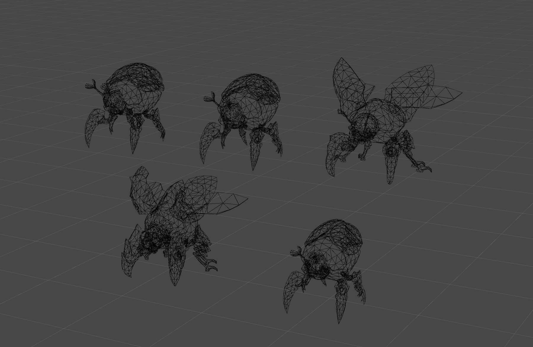 ArtStation - Beetle Creature Bug Mutant | Game Assets