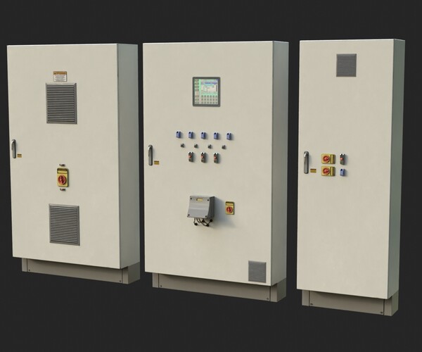 ArtStation - Electric Boxes | Game Assets