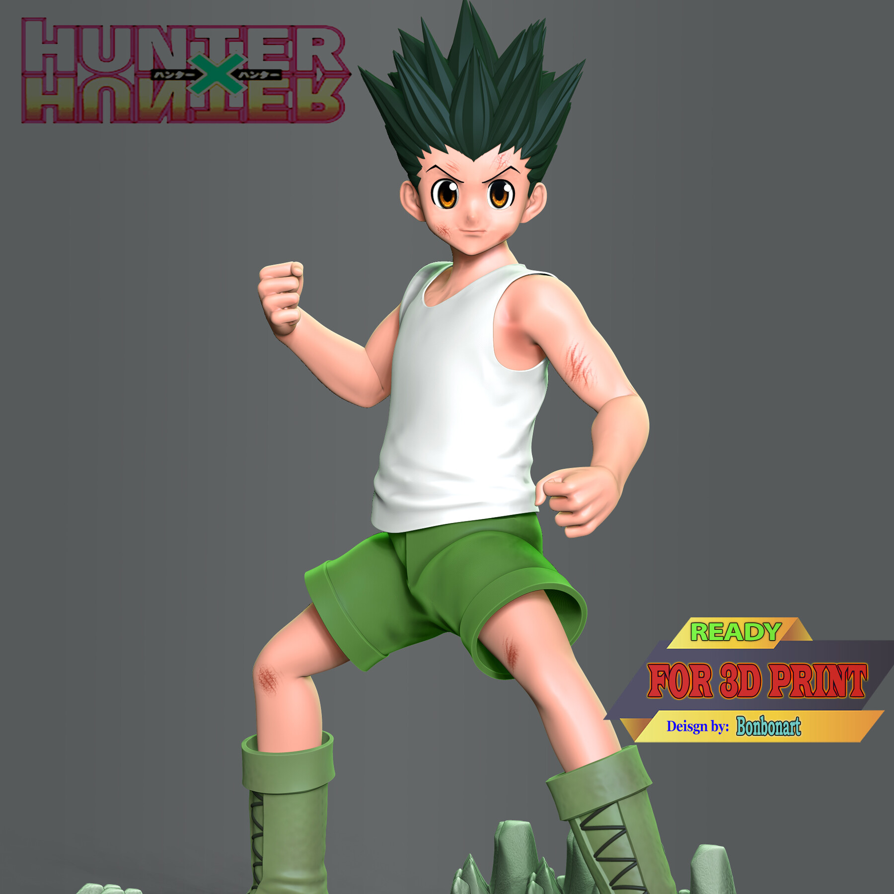ArtStation - Gon Freecss - Jump Force | Resources