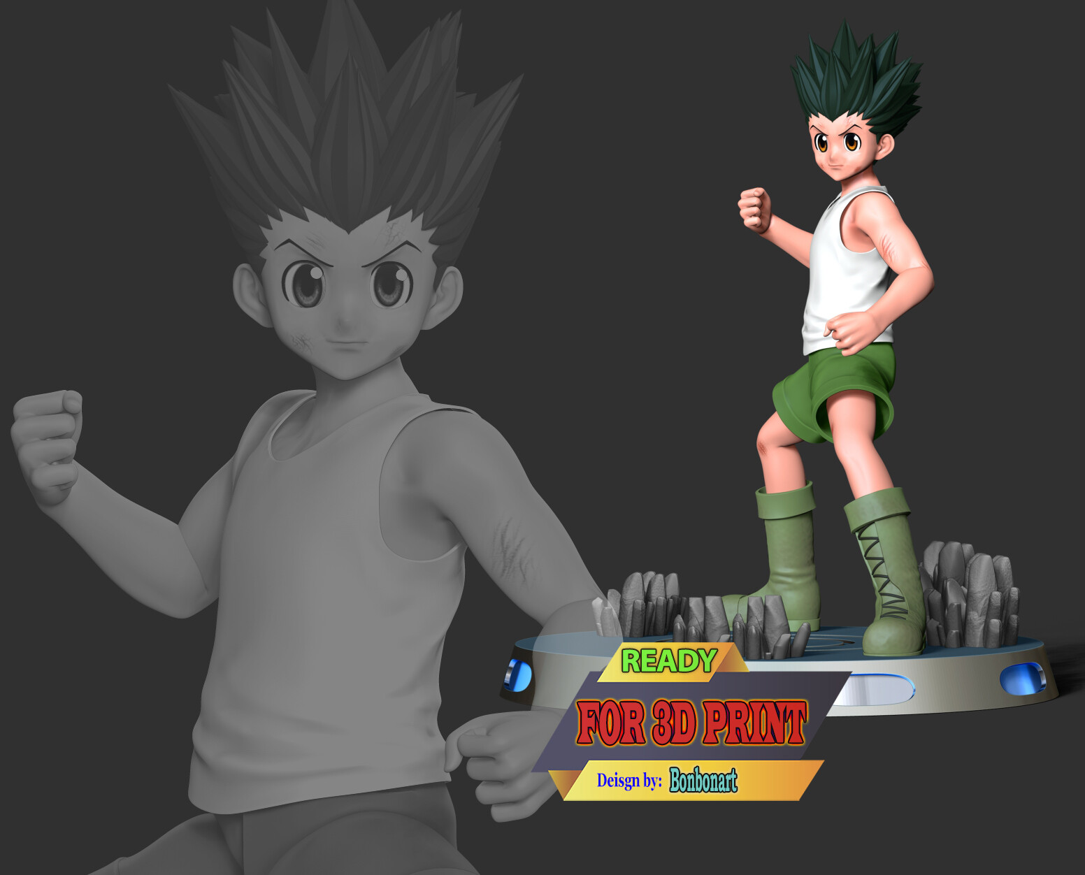 ArtStation - Gon Freecss - Jump Force | Resources