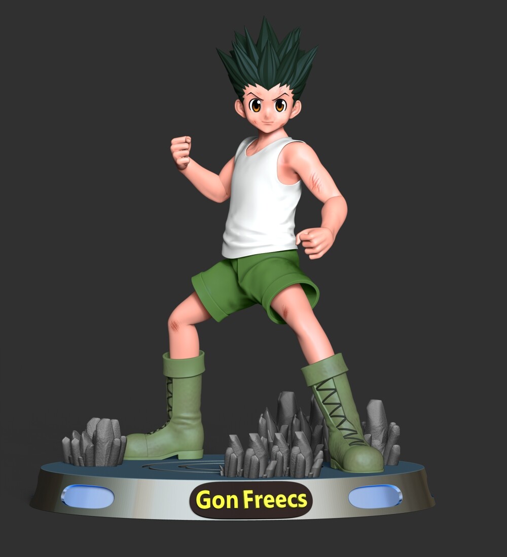 ArtStation - Gon Freecss - Jump Force | Resources