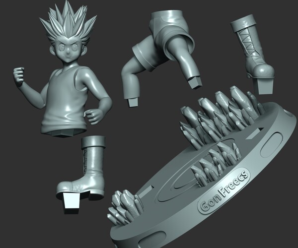 ArtStation - Gon Freecss - Jump Force | Resources