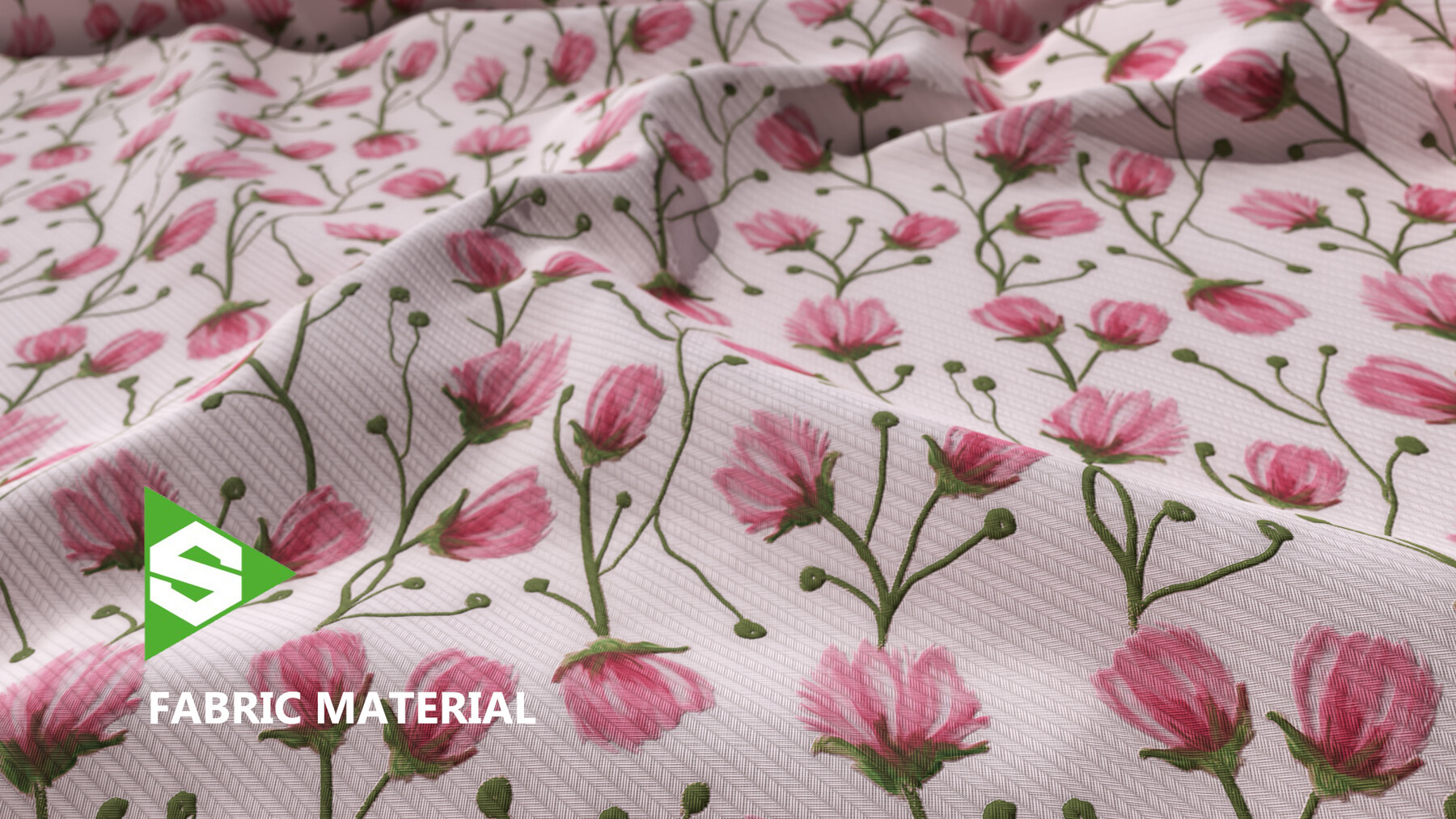 ArtStation - Fabric Material Flowers | Resources