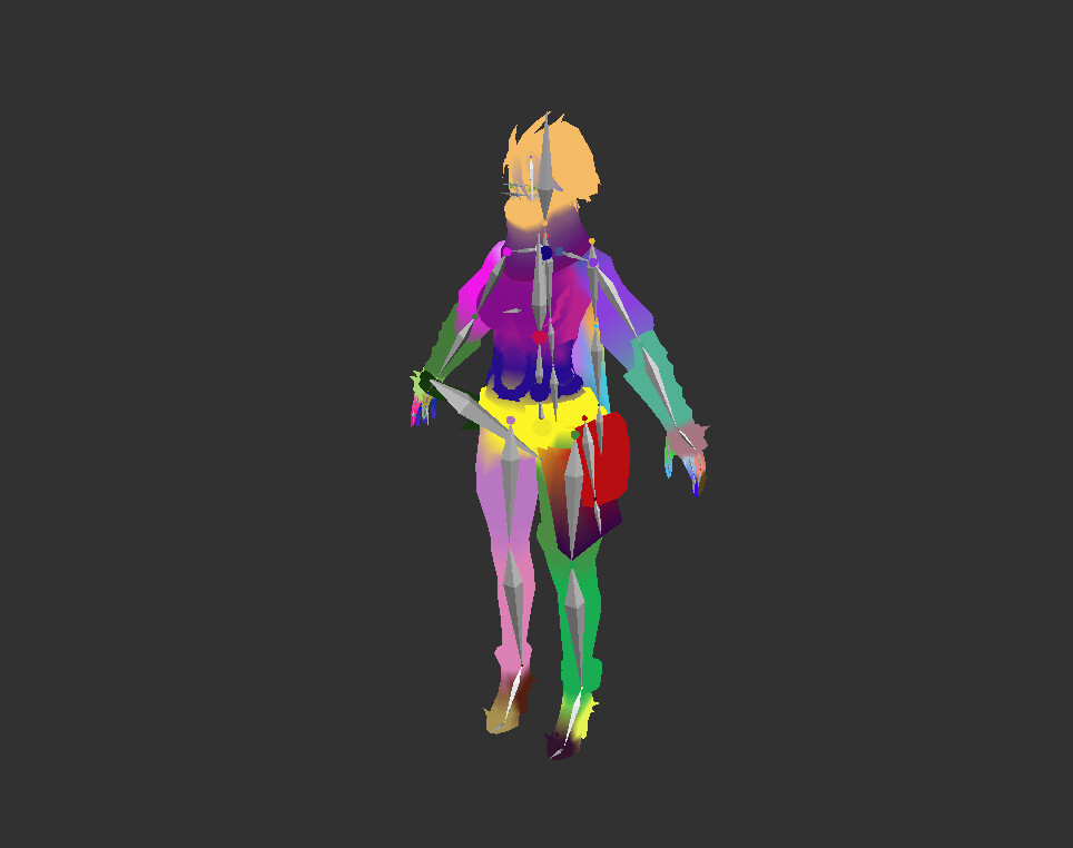 ArtStation - Black Banshee Lizy | Game Assets