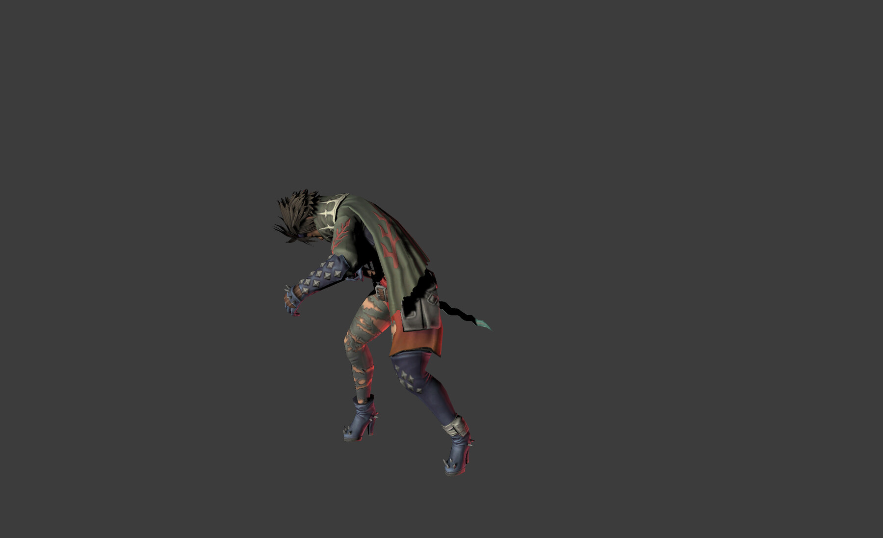 ArtStation - Black Banshee Lizy | Game Assets