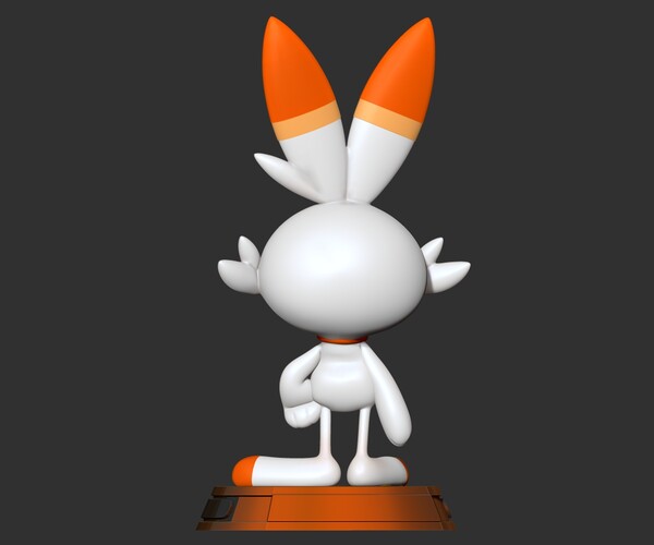 ArtStation - Scorbunny - Pokemon Fanart | Resources