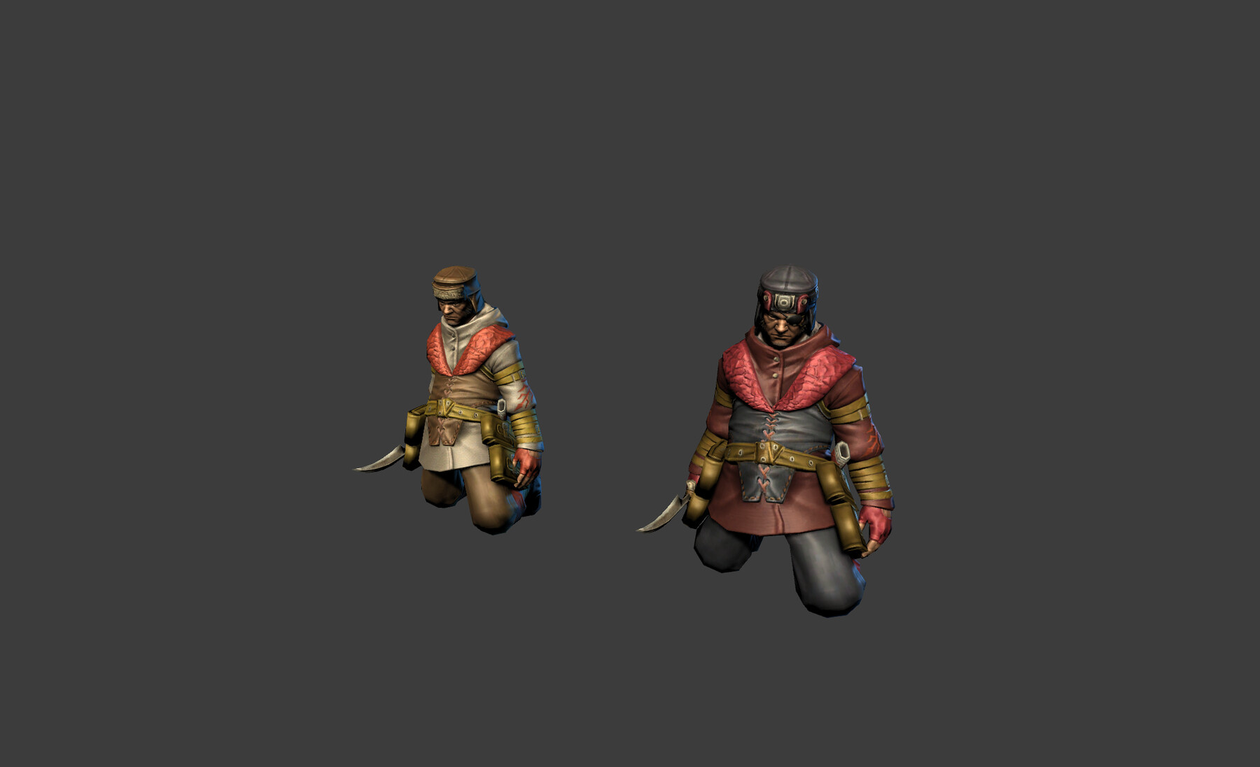 ArtStation - Soldier Male Dagger | Game Assets