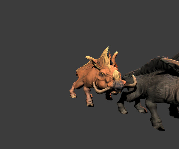 ArtStation - Boar Beast Animal | Game Assets