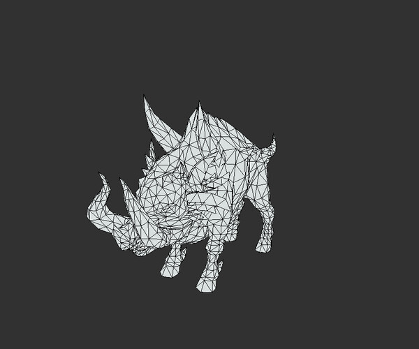 ArtStation - Boar Beast Mutant | Game Assets