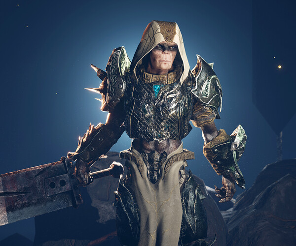 ArtStation - Fantasy Creature Warrior | Game Assets