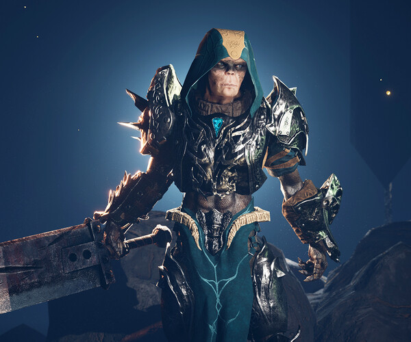 ArtStation - Fantasy Creature Warrior | Game Assets