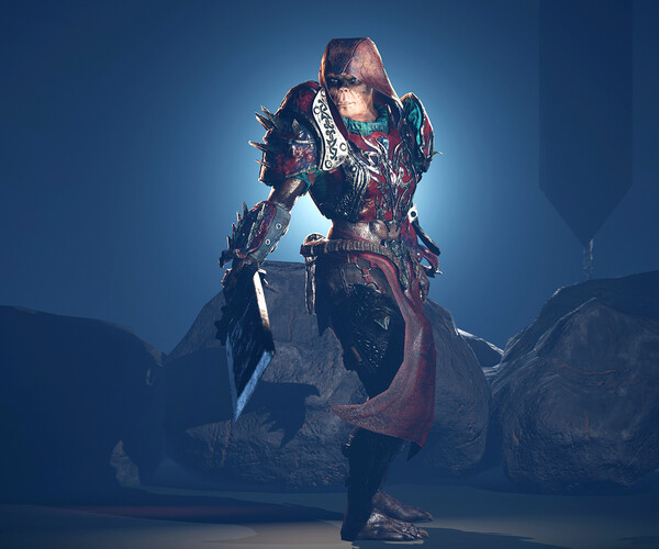 ArtStation - Fantasy Creature Warrior | Game Assets