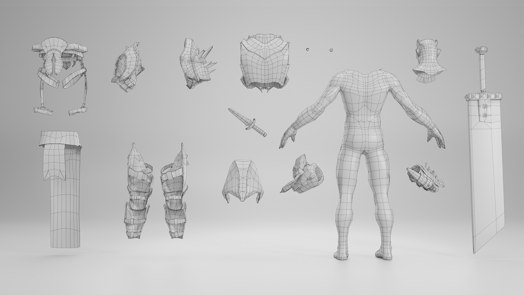 ArtStation - Fantasy Creature Warrior | Game Assets