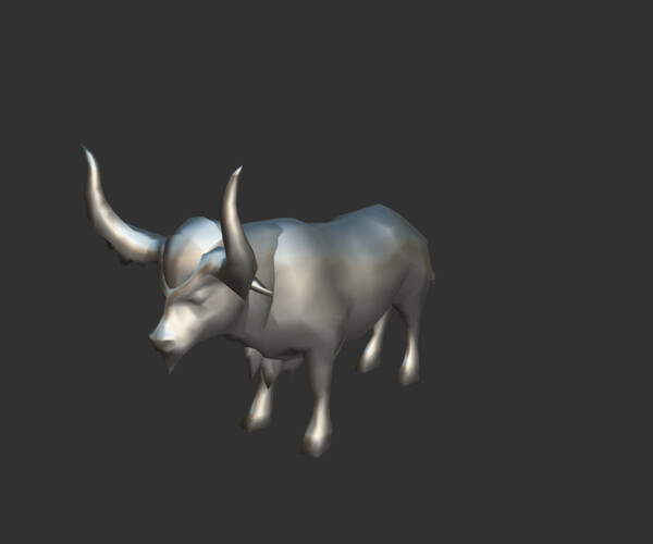 ArtStation - Buffalo Animal Mutant | Game Assets
