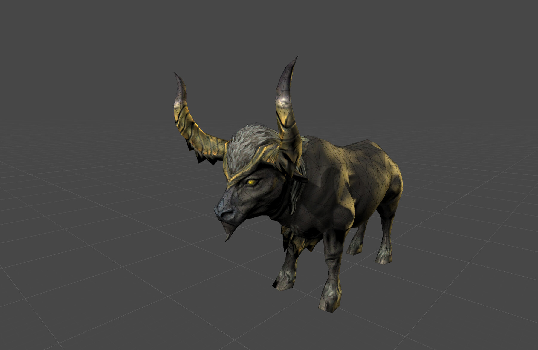 ArtStation - Buffalo Animal Mutant | Game Assets