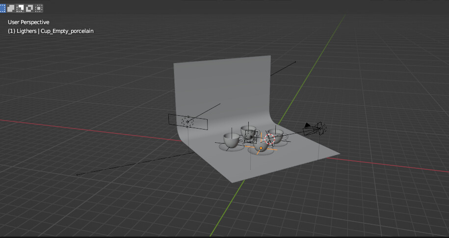 ArtStation - Tea porcelain and glass Coffee Cups 3D Model Set ...