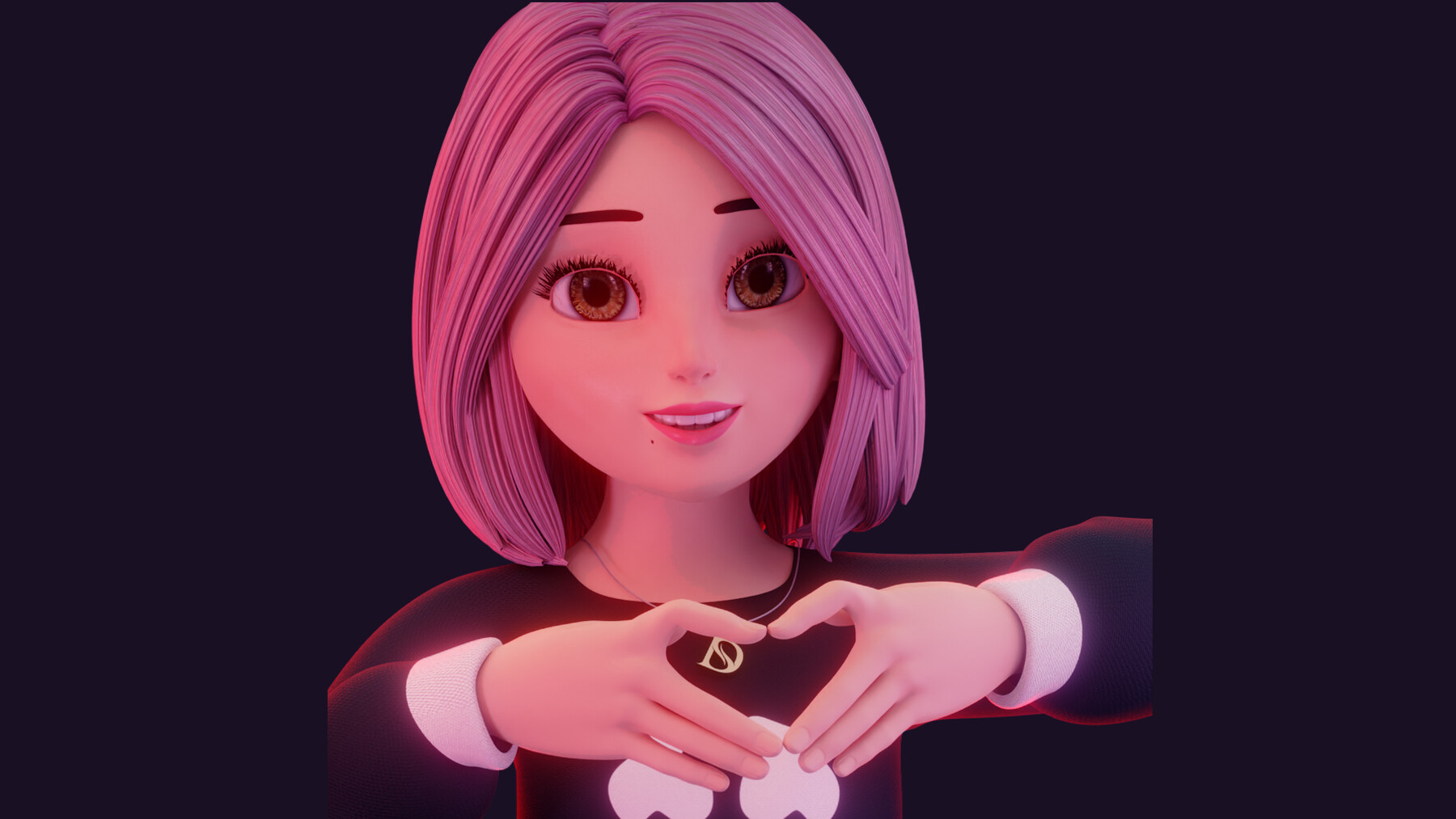 ArtStation - Cartoon Woman- Fully Rigged | Resources