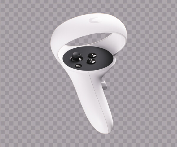 ArtStation - Oculus Quest 2 VR Headset with Controllers 3D Model ...