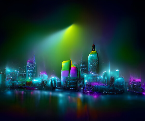 ArtStation - Neon City | Artworks