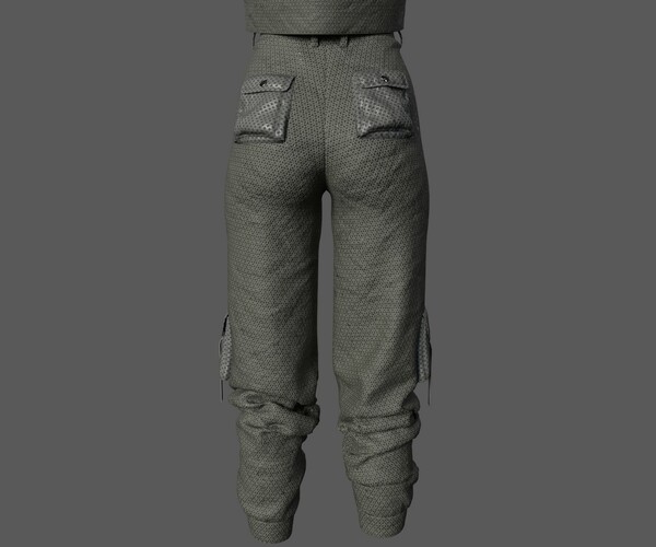 ArtStation - Women deress Marvelous designer + Textures | Resources