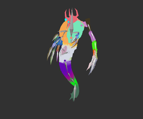 ArtStation - Death killer Demon Skeleton | Game Assets