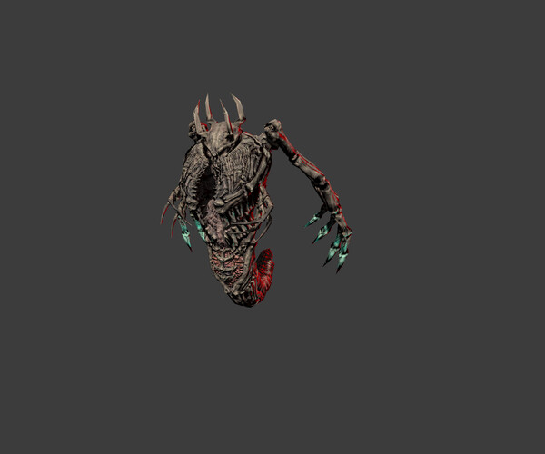 ArtStation - Death killer Demon Skeleton | Game Assets
