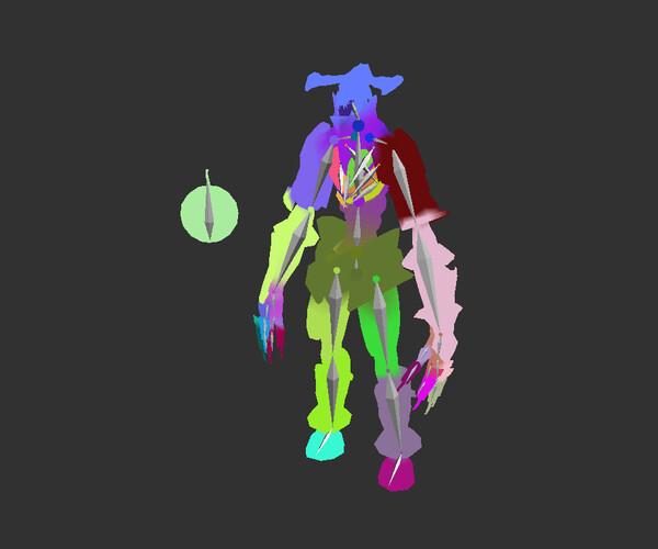 ArtStation - Demon Giant Mutant Golem | Game Assets