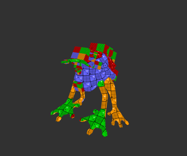 ArtStation - Frog Mutant | Game Assets