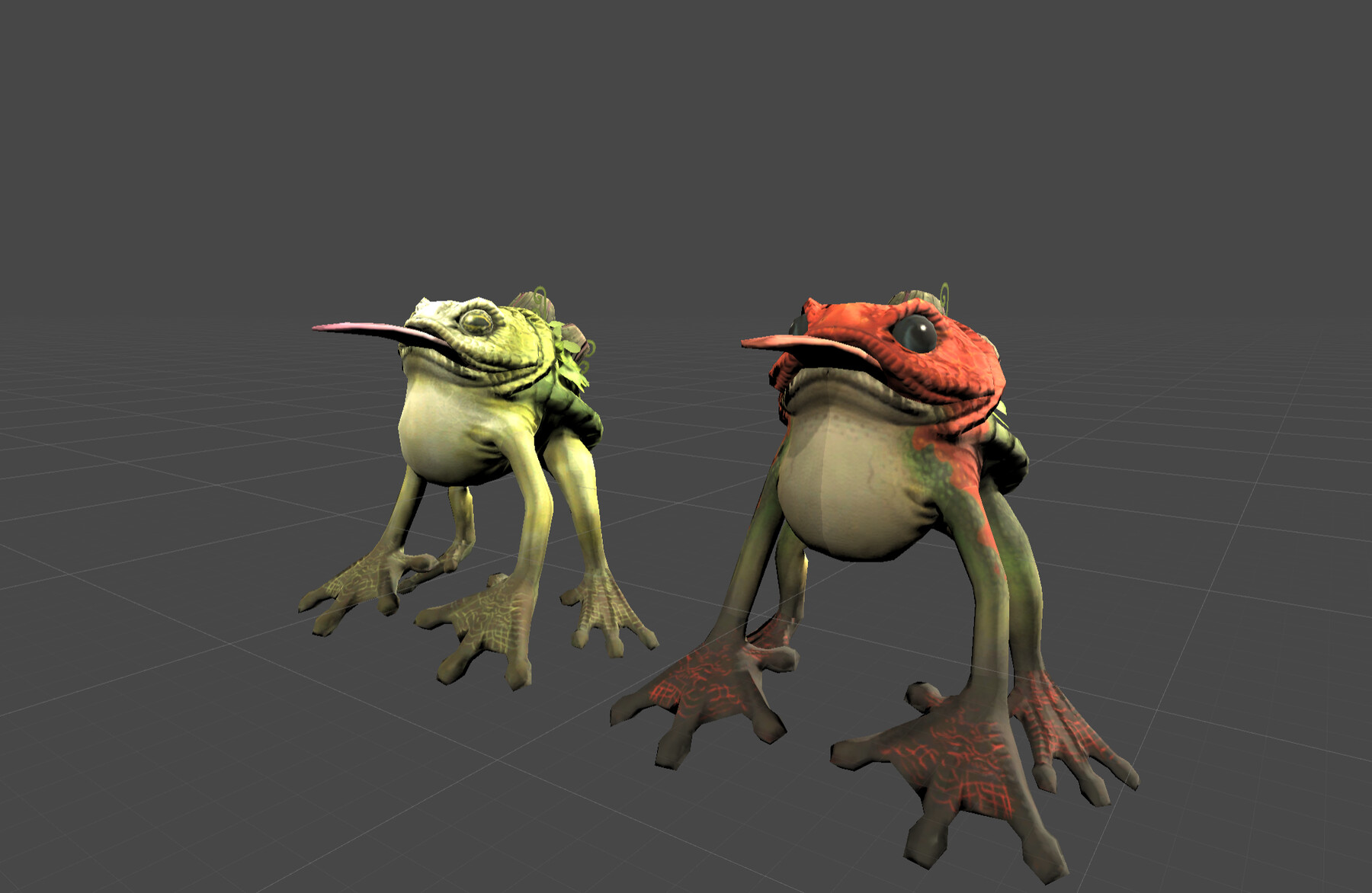 ArtStation - Frog Mutant | Game Assets