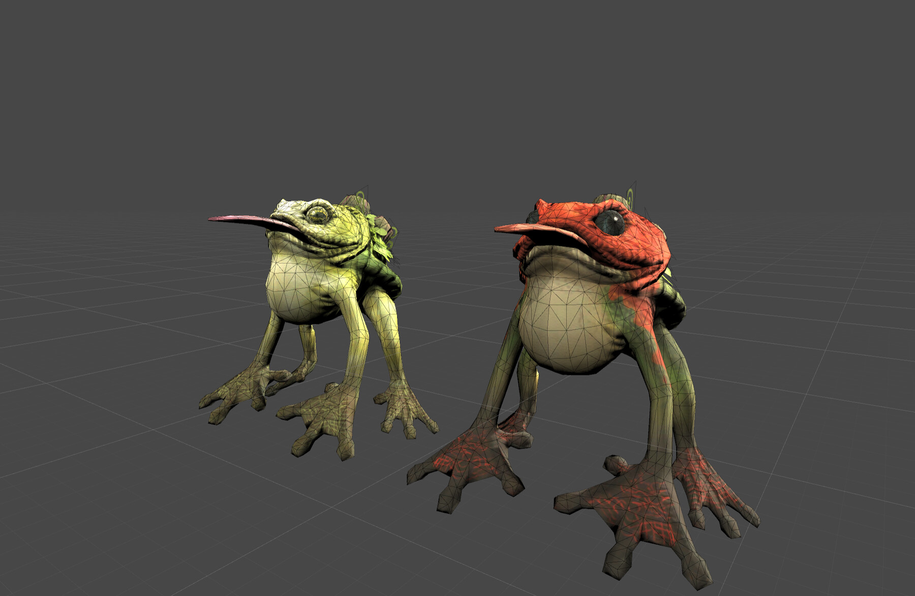 ArtStation - Frog Mutant | Game Assets