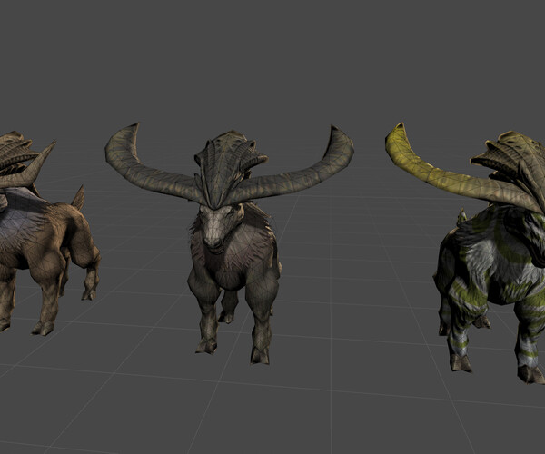 ArtStation - Mutant Beast Cow Animal | Game Assets
