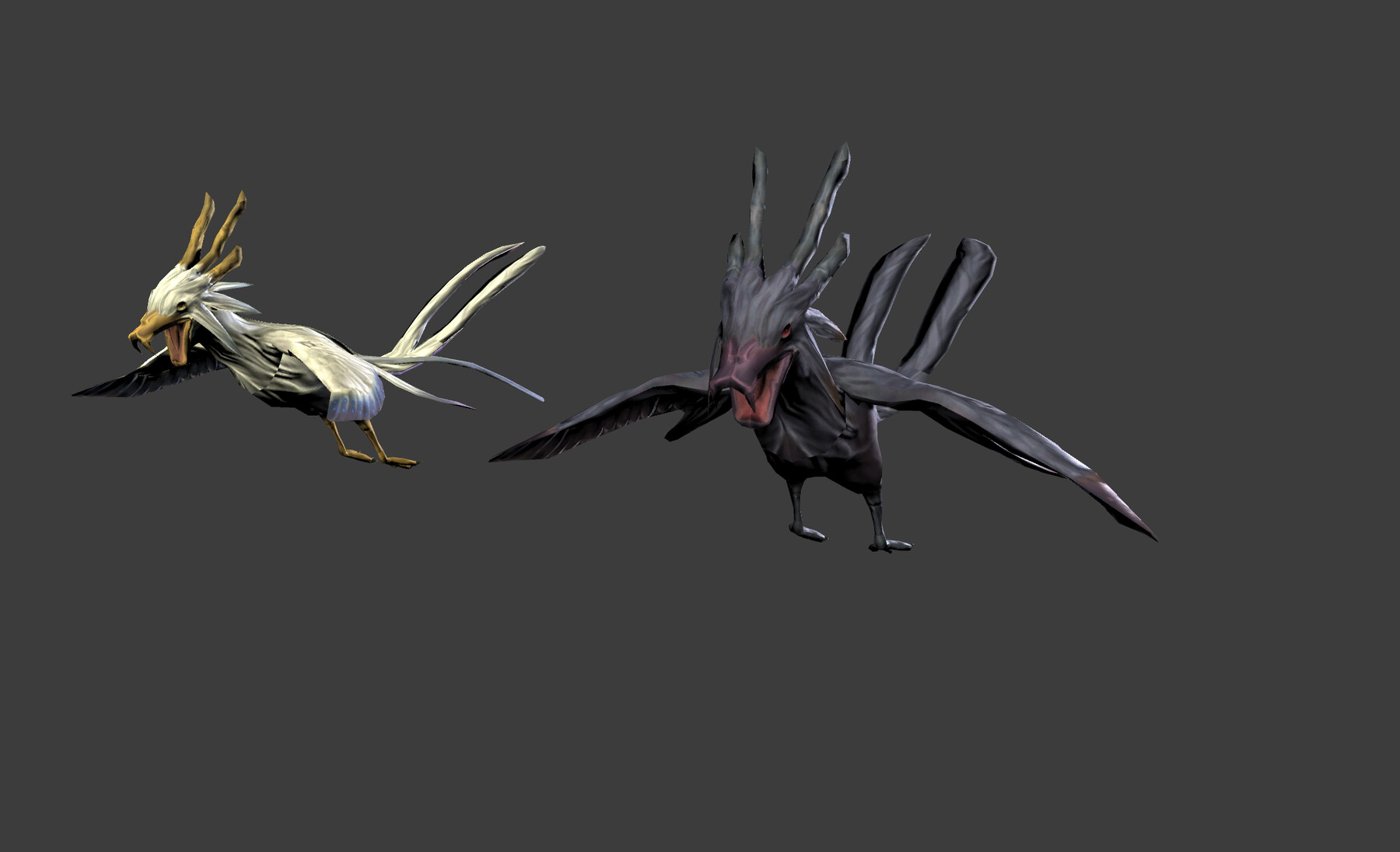 ArtStation - Gull Mutant Zombie | Game Assets