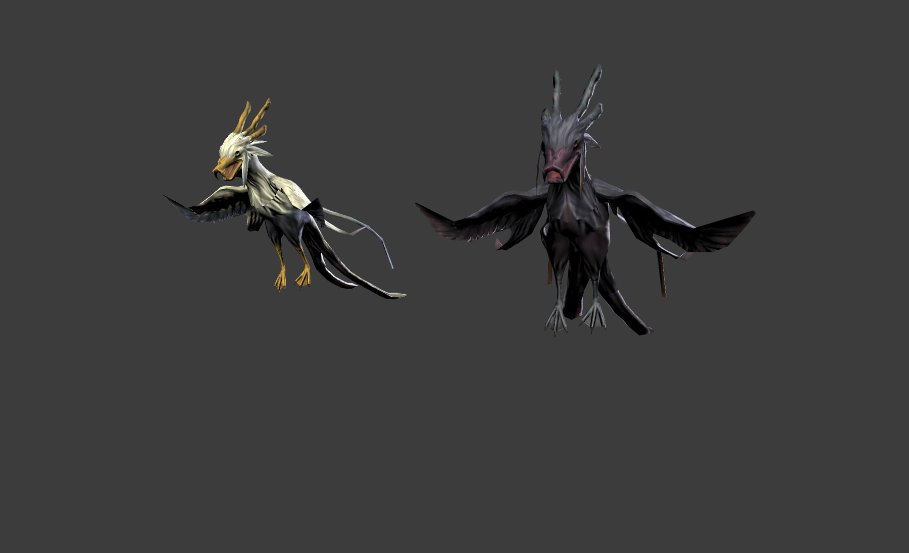 ArtStation - Gull Mutant Zombie | Game Assets