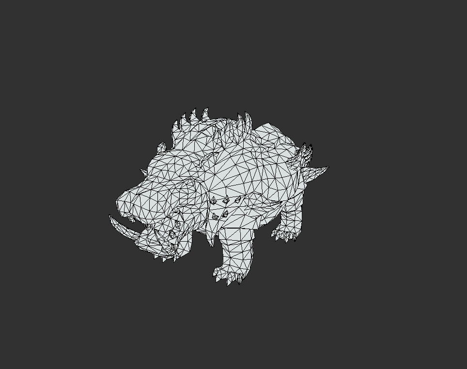 ArtStation - Hippo Mutant Giant Animal | Game Assets