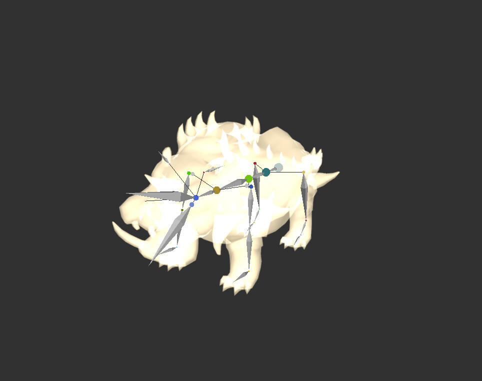 ArtStation - Hippo Mutant Giant Animal | Game Assets