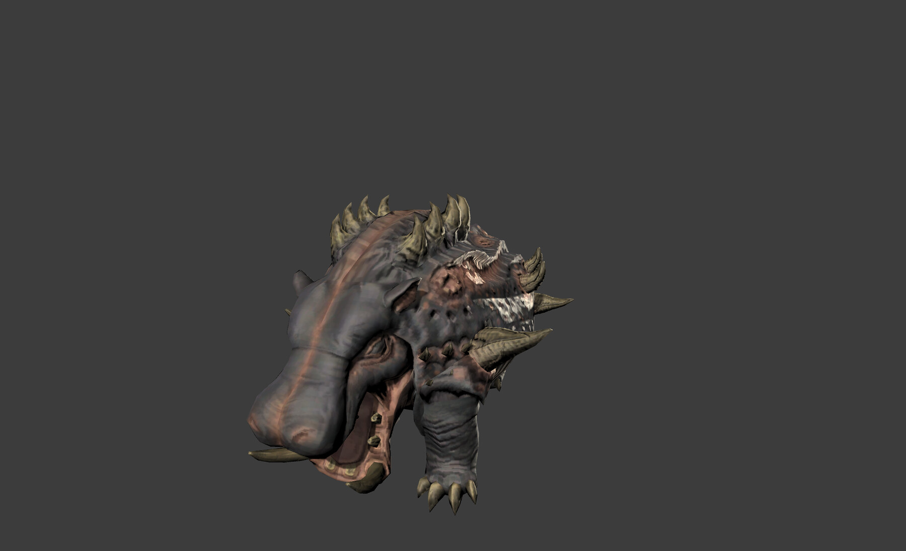 ArtStation - Hippo Mutant Giant Animal | Game Assets