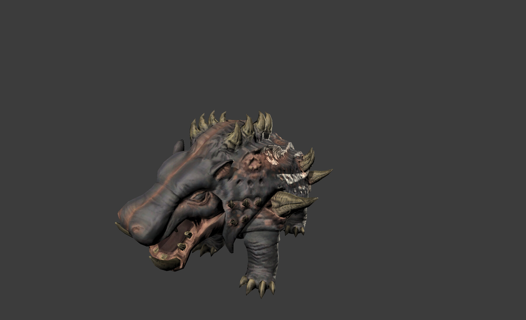 ArtStation - Hippo Mutant Giant Animal | Game Assets