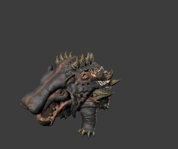 ArtStation - Hippo Mutant Giant Animal | Game Assets